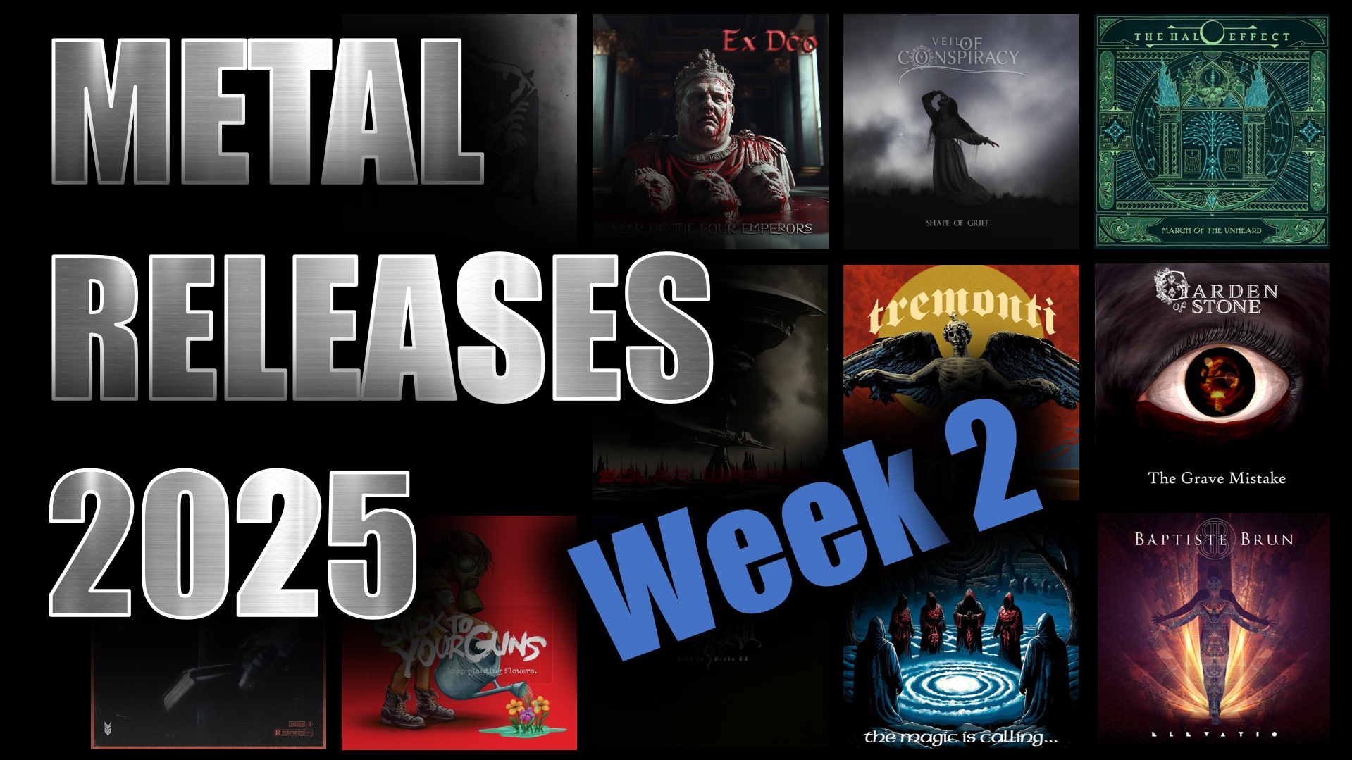 January, 2025 - Metal Collision - New Metal releases 2025